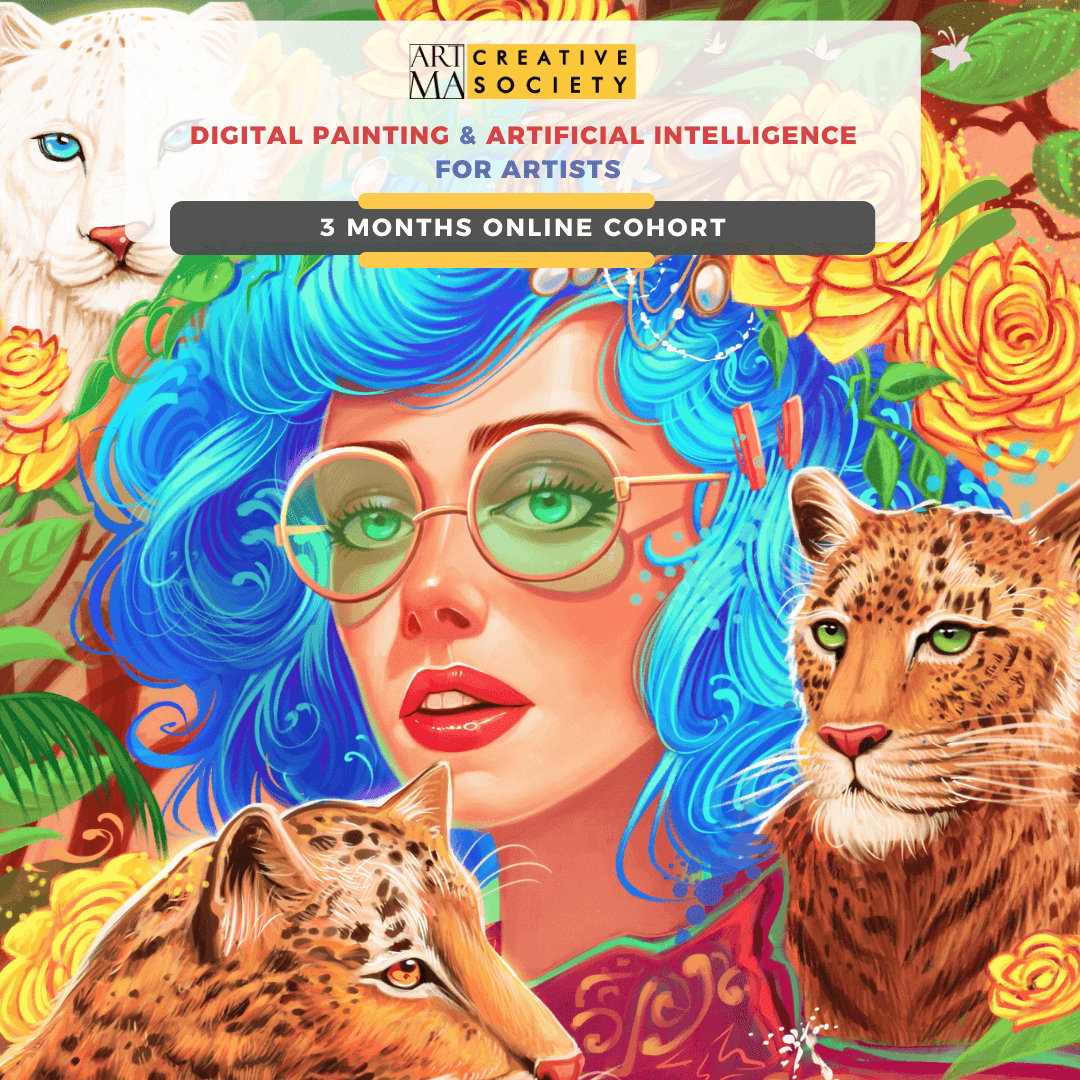 Digital Art And AI Program - Self Paced - Duplicate - "with FLOATING PASS" - Artma